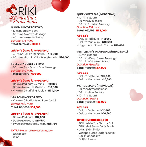 The ORIKI Valentines Promo 2025